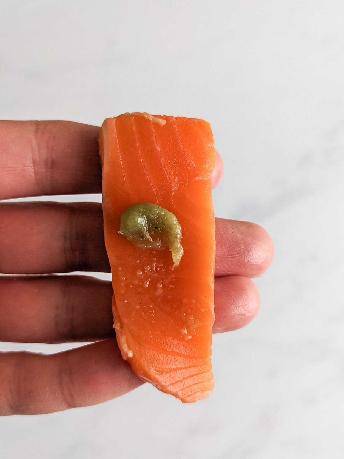 How to make Salmon Nigiri (Sake Nigiri) - Sushi Staycation