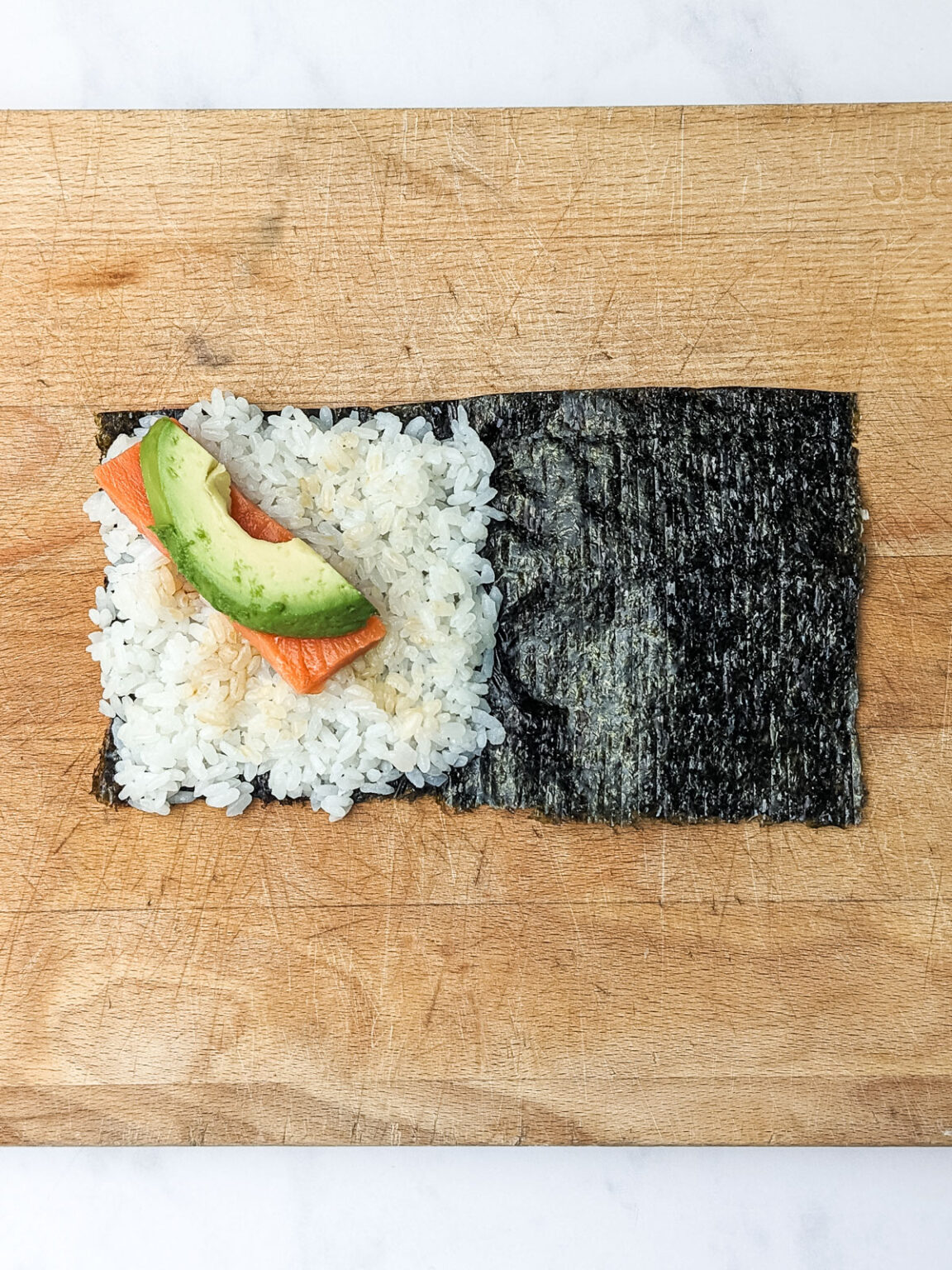 Salmon Handroll (Salmon Temaki) - Sushi Staycation